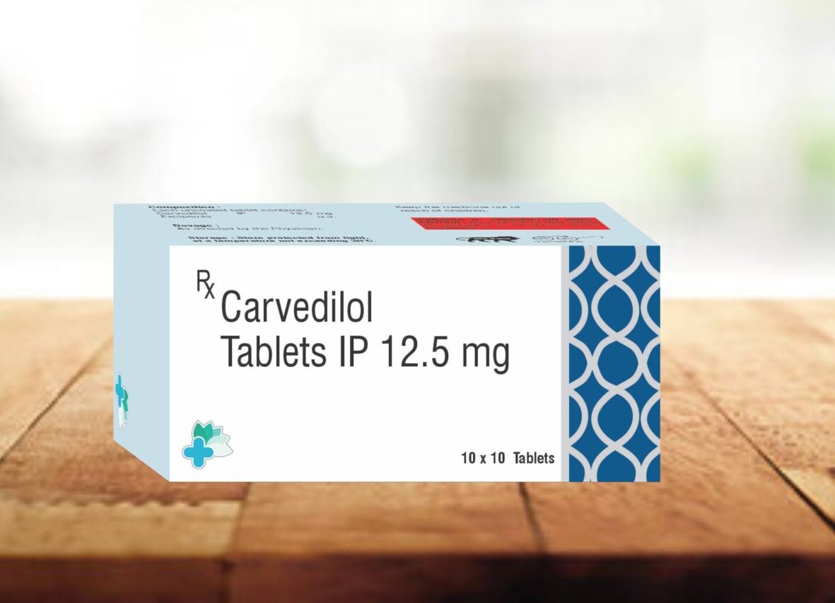 CARVEDILOL IP 12.5MG – Skyogen Healthcare