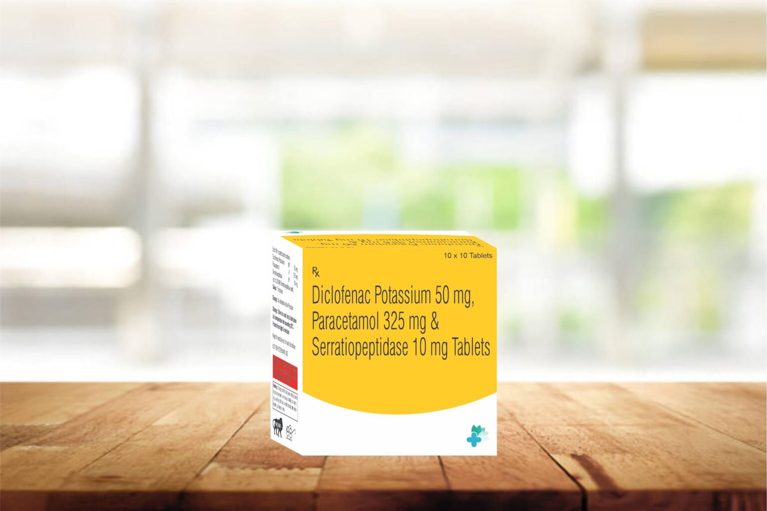 DICLOFENAC POTASSIUM 50 MG PARACETAMOL 325 MG SERRATIOPEPTIDASE 10 MG – Skyogen Healthcare