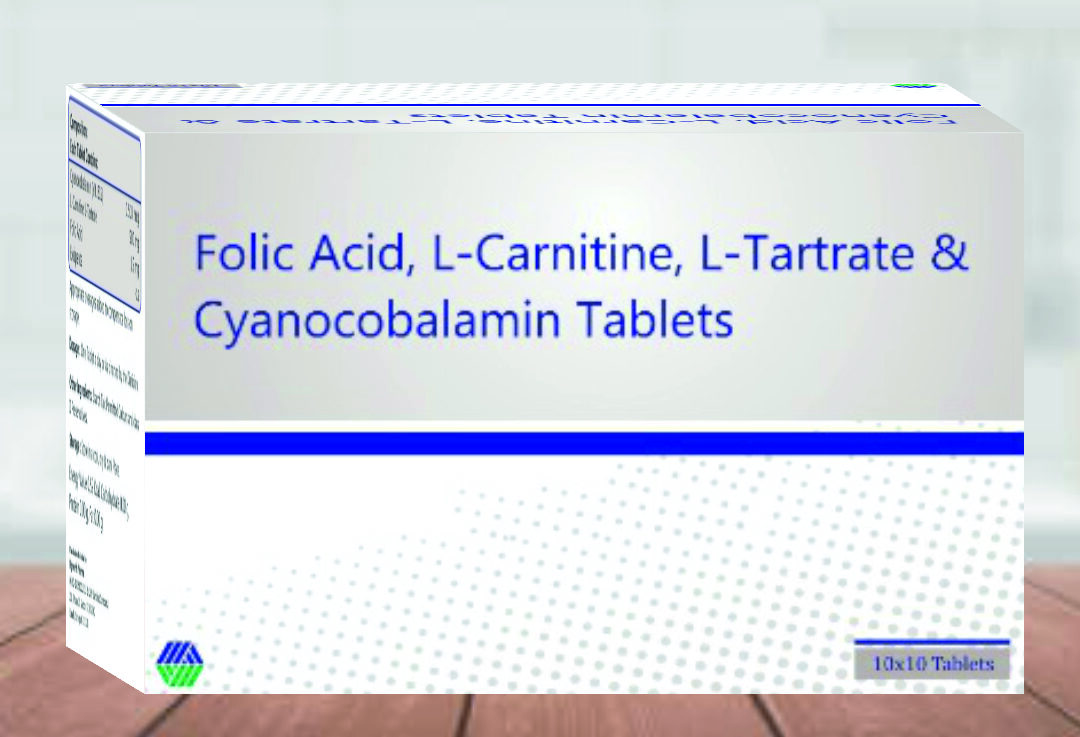 FOLIC ACID 1.5MG + L-CARNITINE L-TARTRATE 500MG + METHYLCOBALAMIN ...