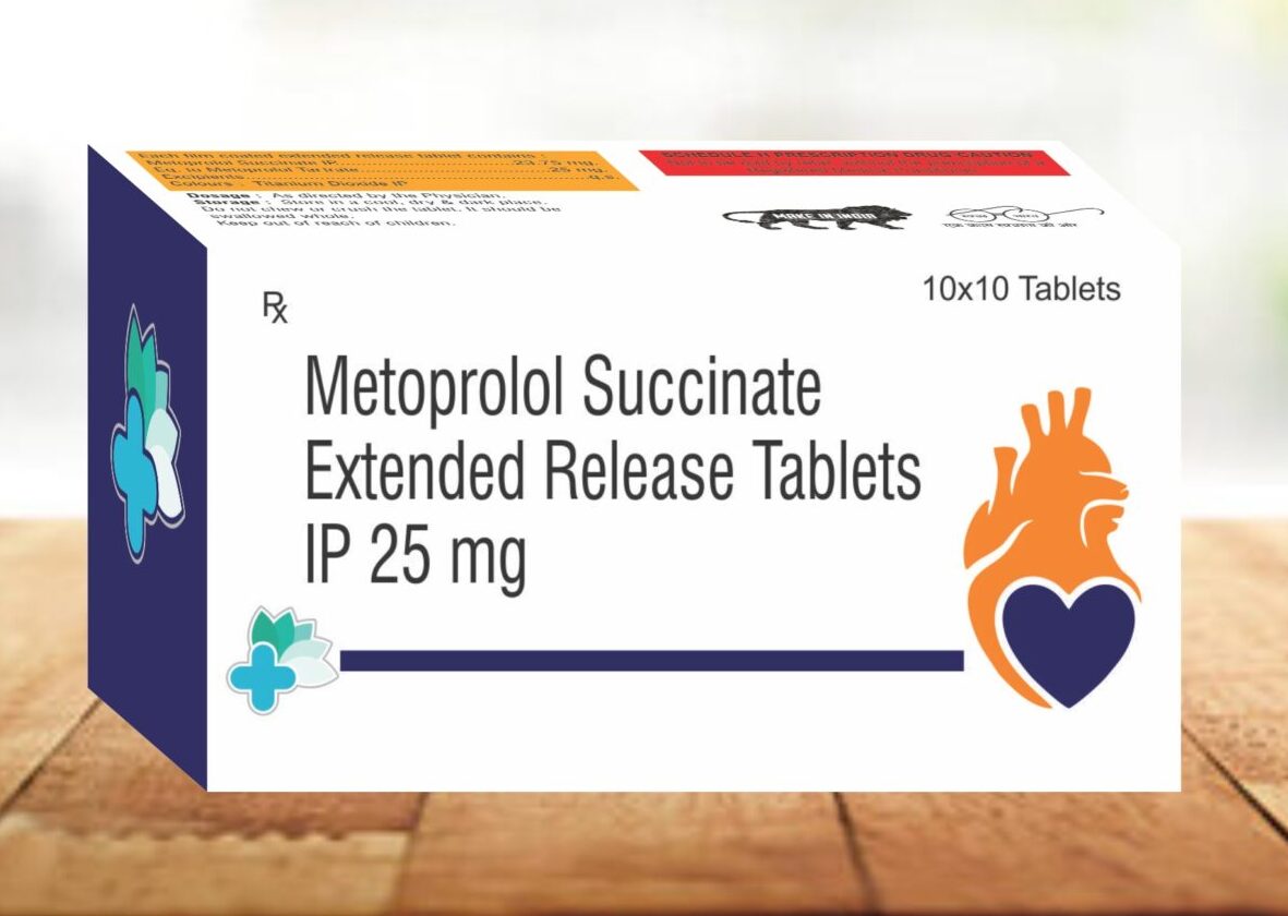 METOPROLOL SUCCINATE USP-25 MG ER – Skyogen Healthcare