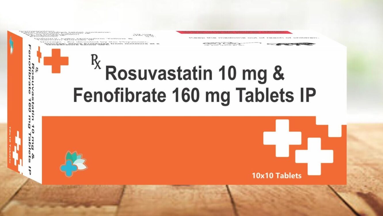 ROSUVASTATIN 10MG FINOFIBRATE 160MG – Skyogen Healthcare