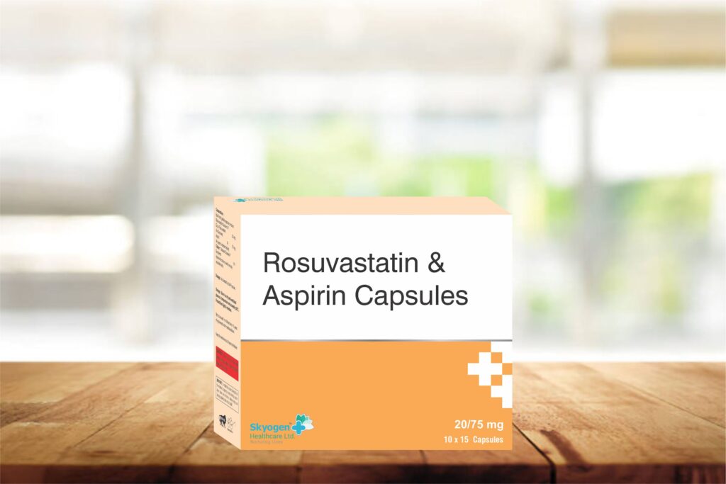 ROSUVASTATIN 20MG + ASPIRIN 75MG – Skyogen Healthcare