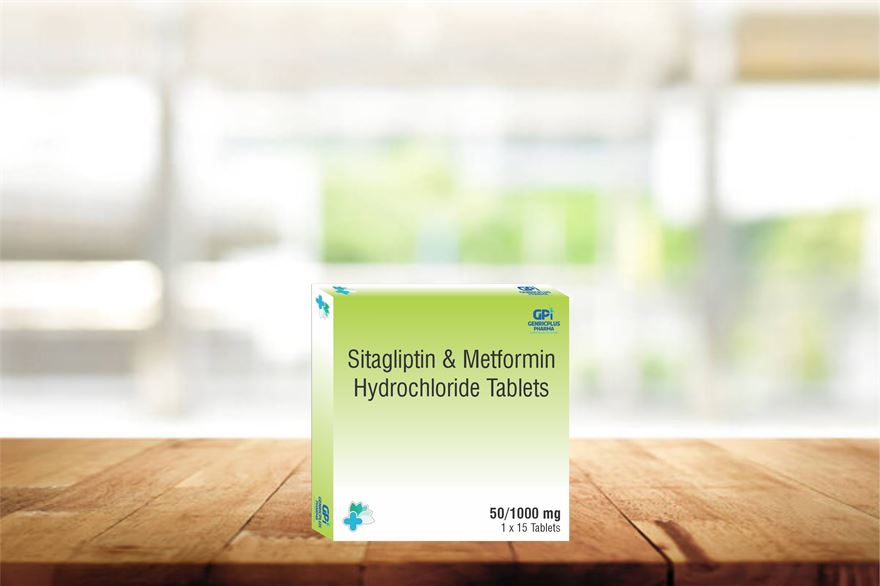 SITAGLIPTIN PHOSPHATE MONOHYDRATE 50 METFORMIN HCL 1000 FILM COATED ...